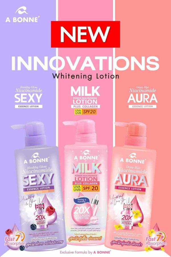 Abonne Lotion New Innovations Whitening Essence Plus Niacinamide Colla ...