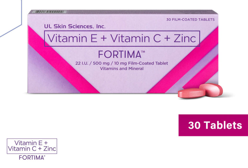 Fortima (Vitamin E + Vitamin C + Zinc) 30s Box – 𝙼𝚊𝚛𝚒𝚎 𝚈𝚘𝚘𝚗